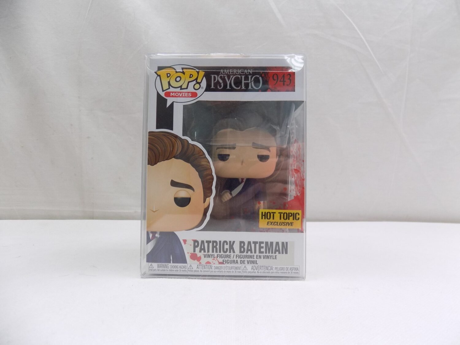 Brand New Funko Pop American Pyscho Patrick Bateman 943 Vinyl Figure ...