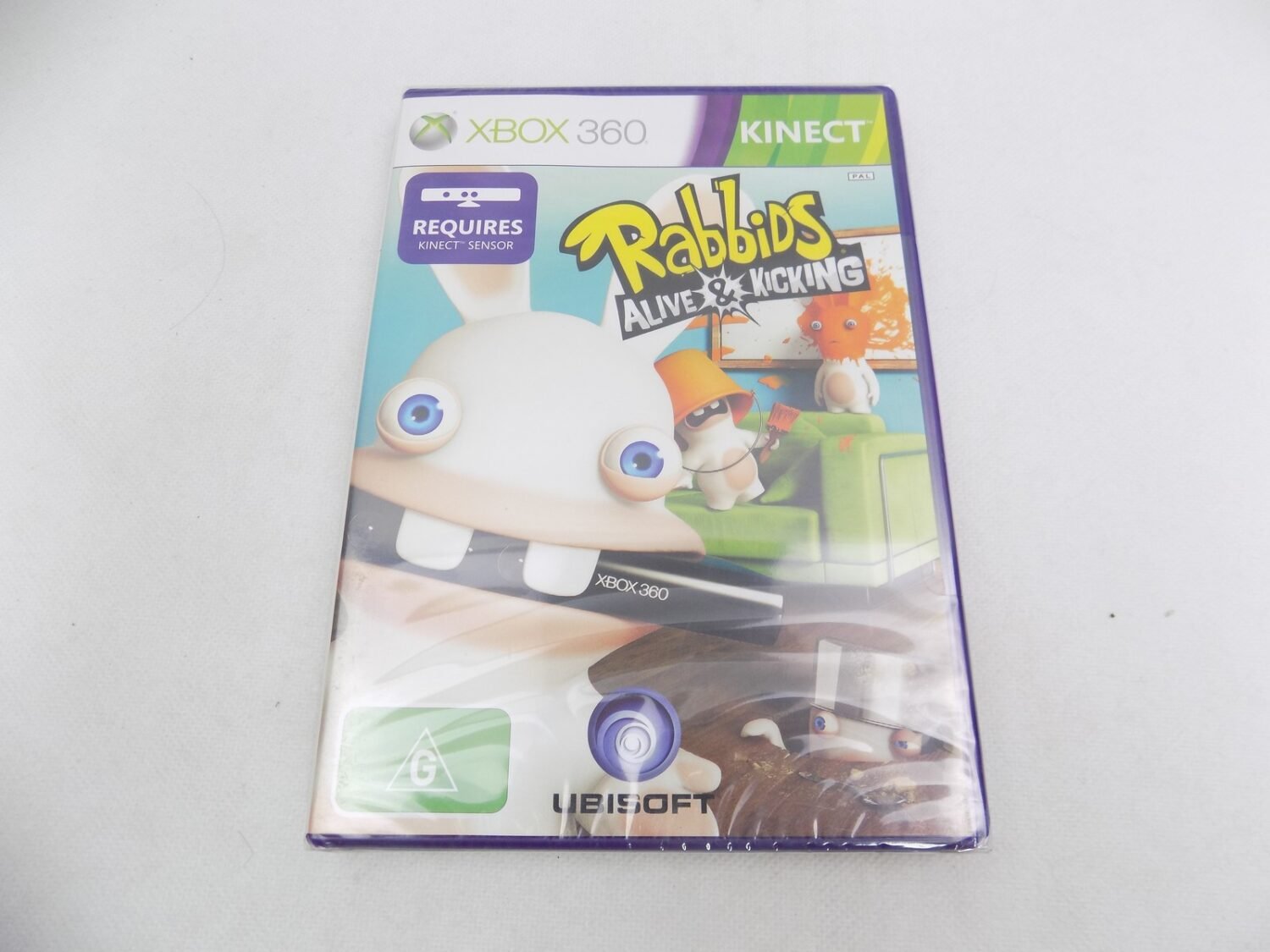 Brand New and Sealed Xbox 360 Rabbids Alive & Kicking - Starboard Games