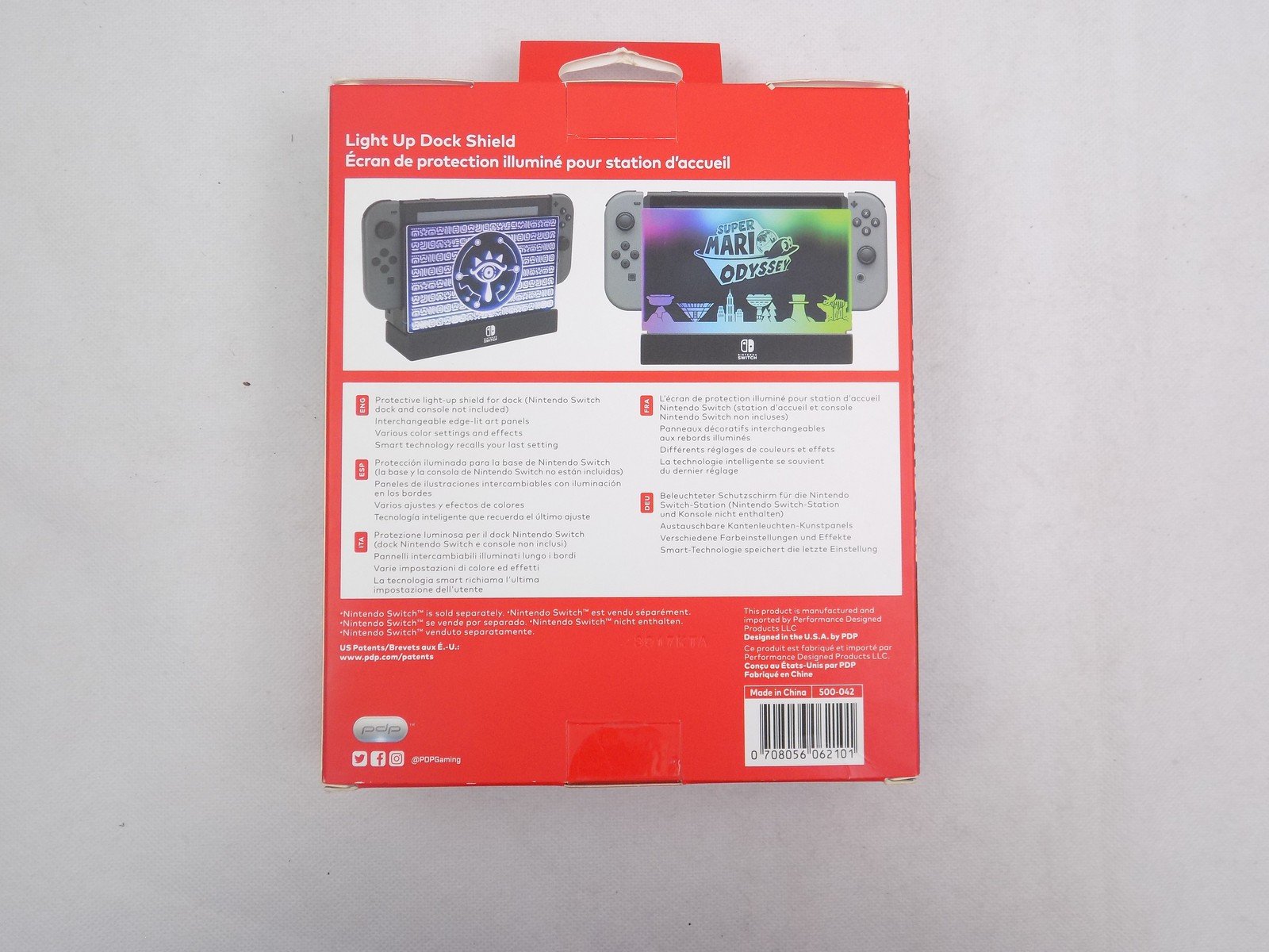 Brand New Nintendo Switch Light Up Dock Shield - Starboard Games
