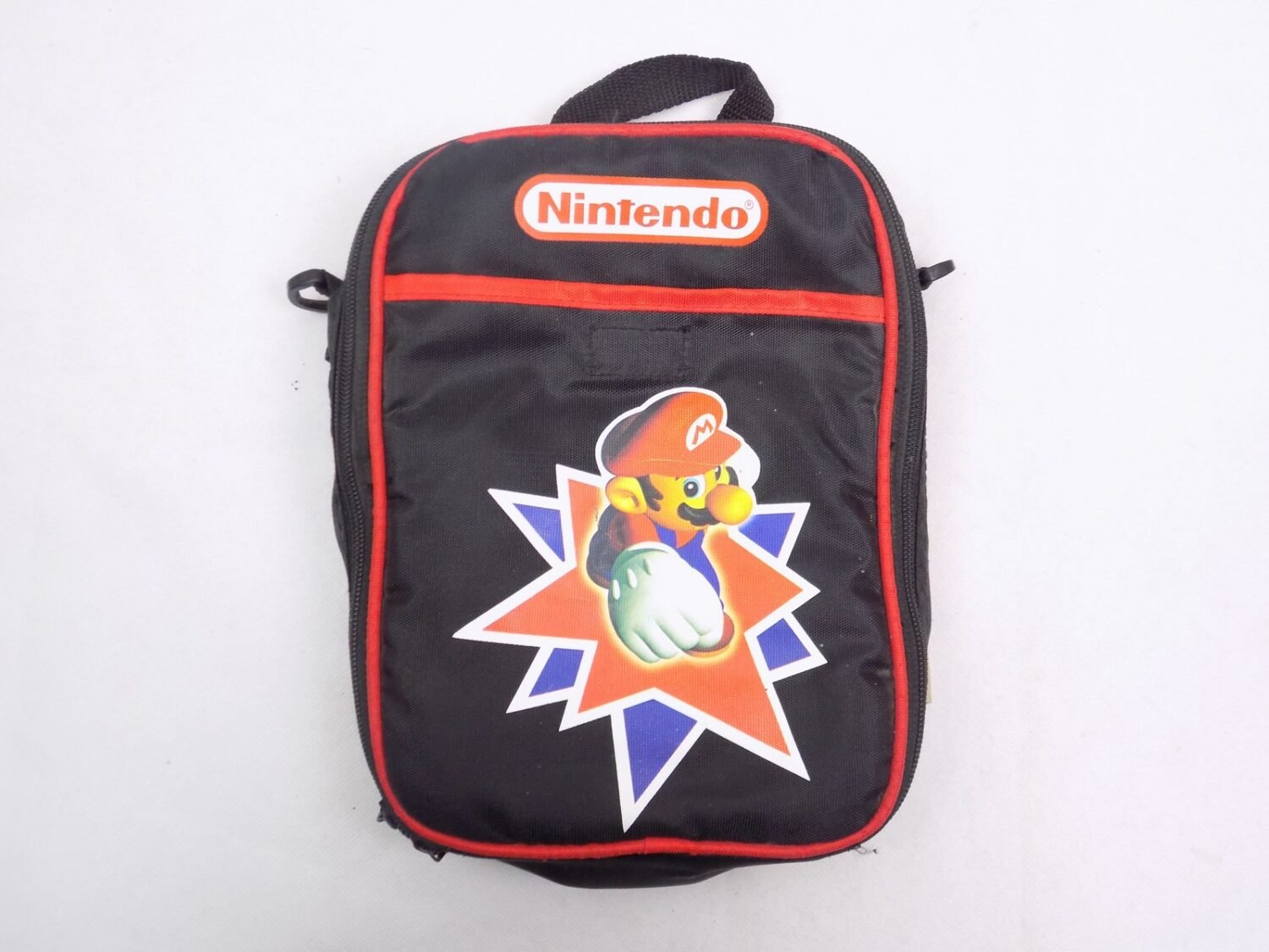 Vintage 1993 Nintendo Super Mario Gameboy Carry Bag Case Satchel ...