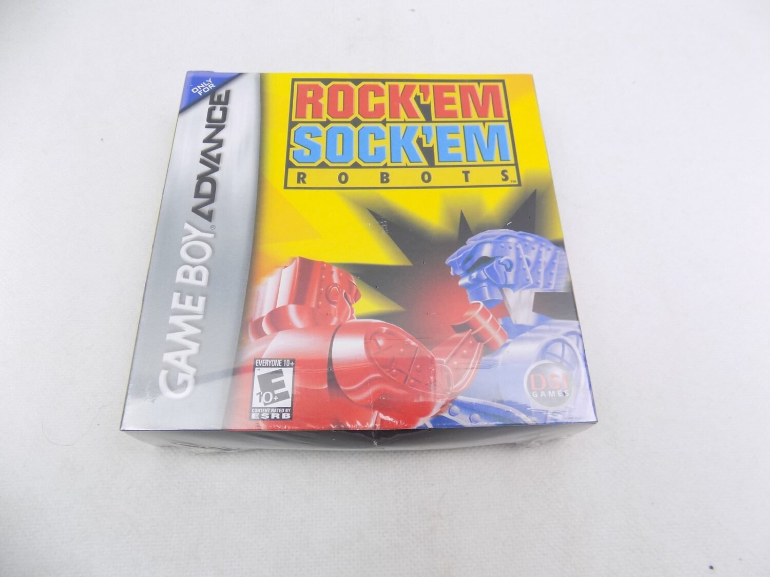 Brand New and Sealed Gameboy Advance GBA Rock em Sock em Robots NTSC ...