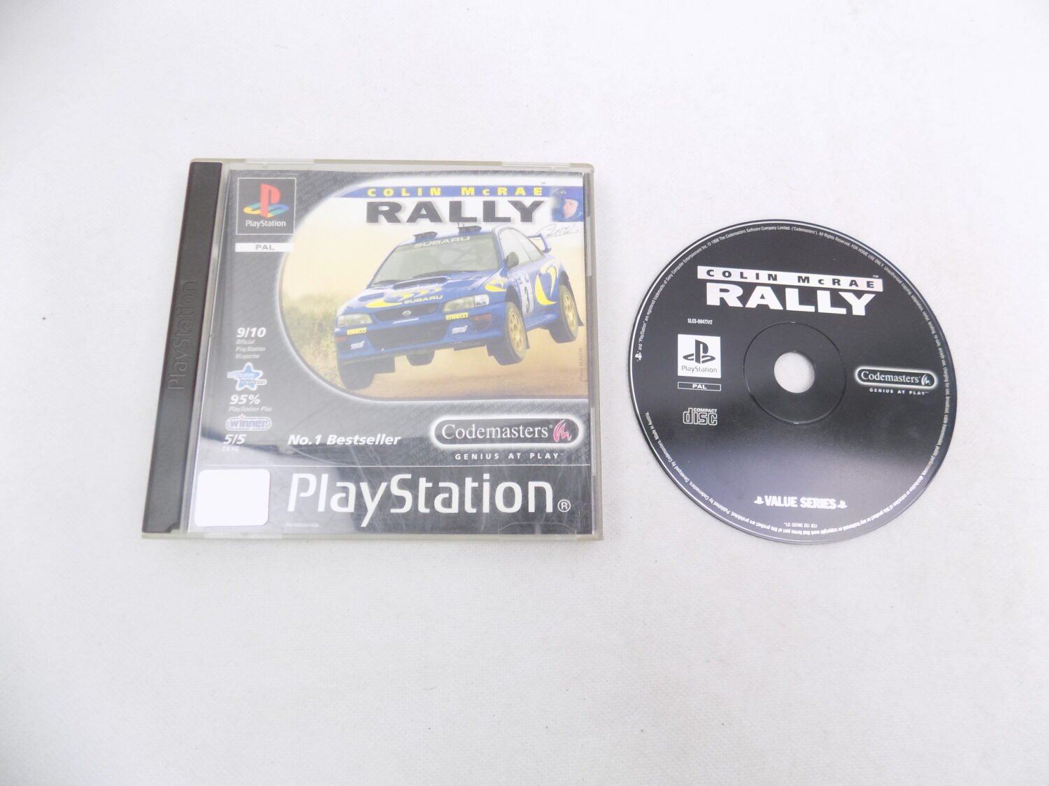 Mint Disc Playstation 1 Ps1 Colin McRae Rally - No Manual - Free ...