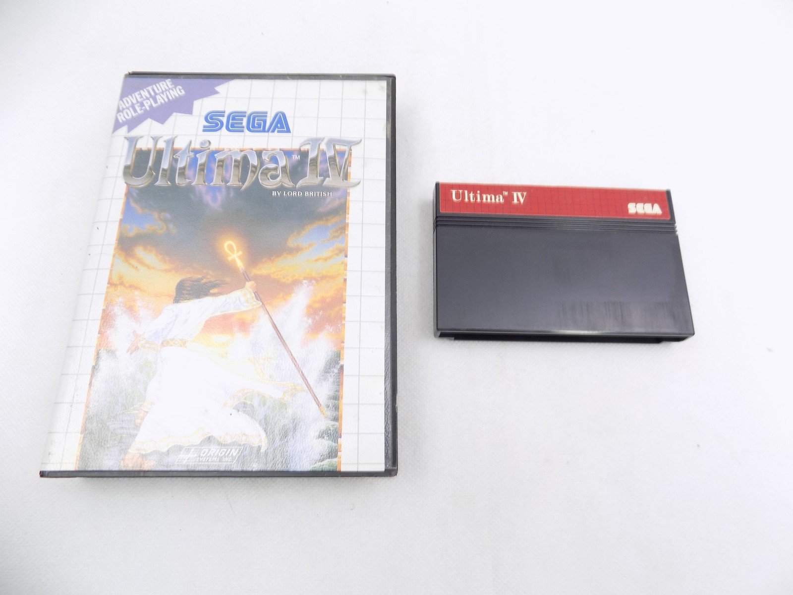 Boxed Sega Master System Ultima IV By Lord British - No Manual - Free ...