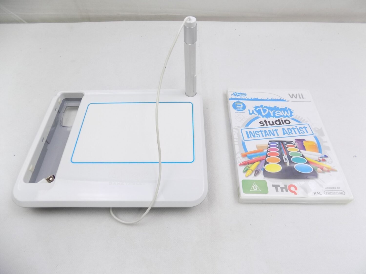 Like New Nintendo Wii U Draw Studio Instant Artist Game + Tablet ...
