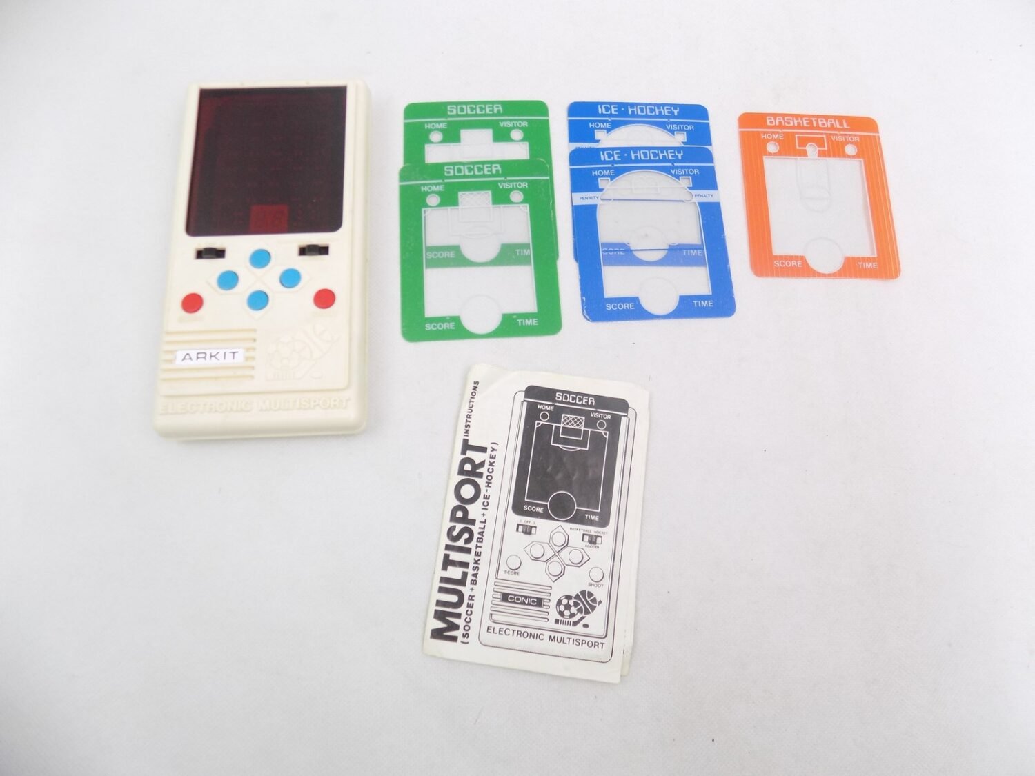 Like New Conic Electronic Multisport Model 03081 + 5 Screens Hand Held ...