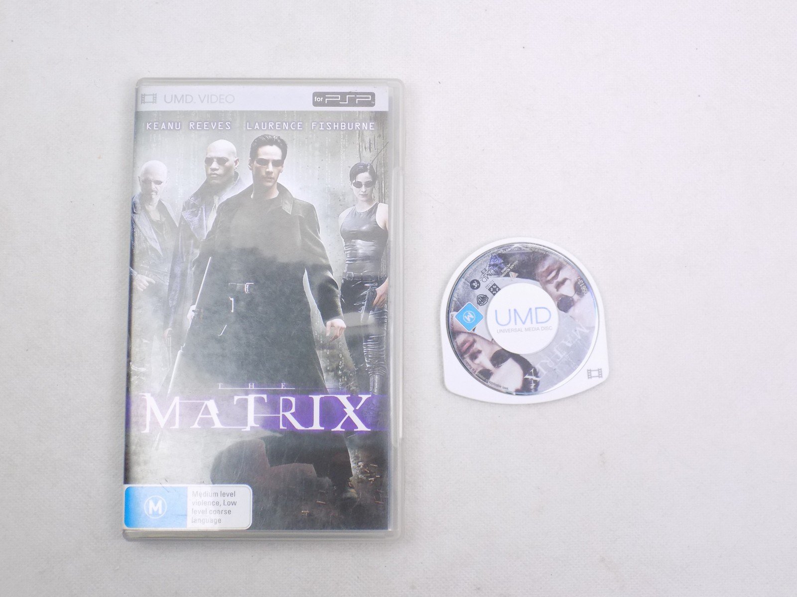 Playstation Portable PSP The Matrix UMD Video Free Postage - Starboard ...