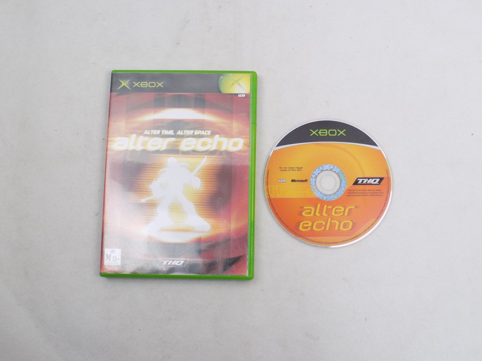 Mint Disc Xbox Original Alter Echo - No Manual - Starboard Games