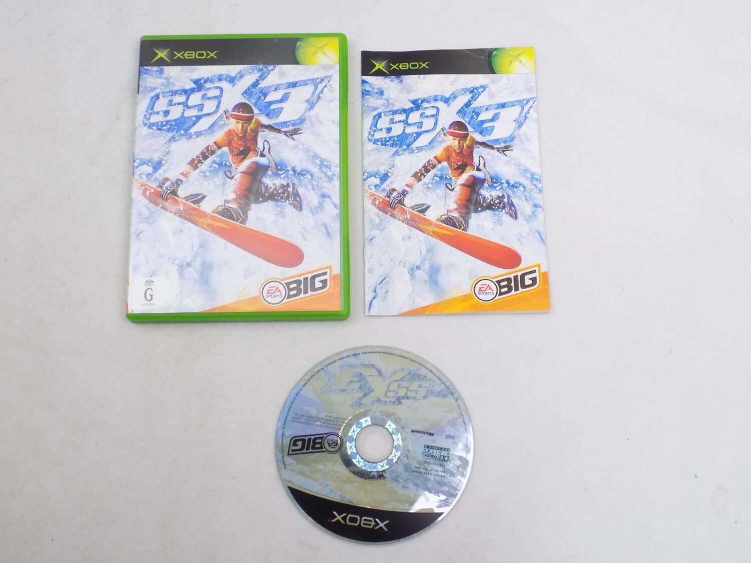 Mint Disc Xbox Original SSX 3 - Inc Manual - Starboard Games