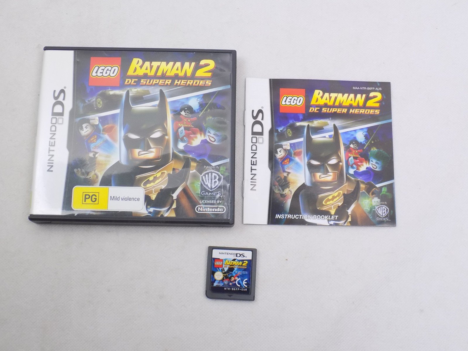 Like New Nintendo DS / 2DS / 3DS Lego Batman DC Super Heroes - Inc ...