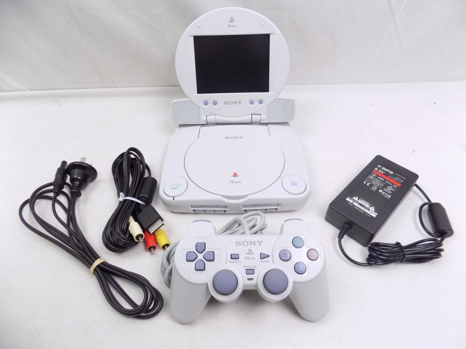 Playstation 1 Psone Japanese Console Bundle with Screen Attachment ...