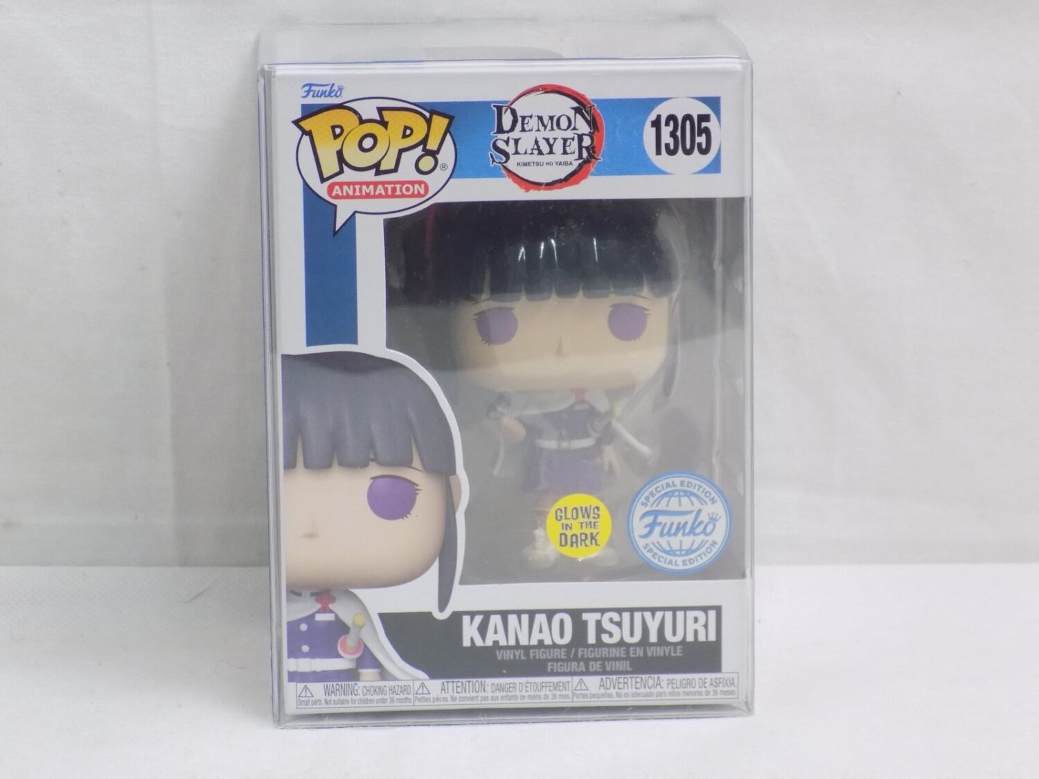Brand New Funko Pop Demon Slayer Kanao Tsuyuri 1305 GITD Vinyl Figure ...