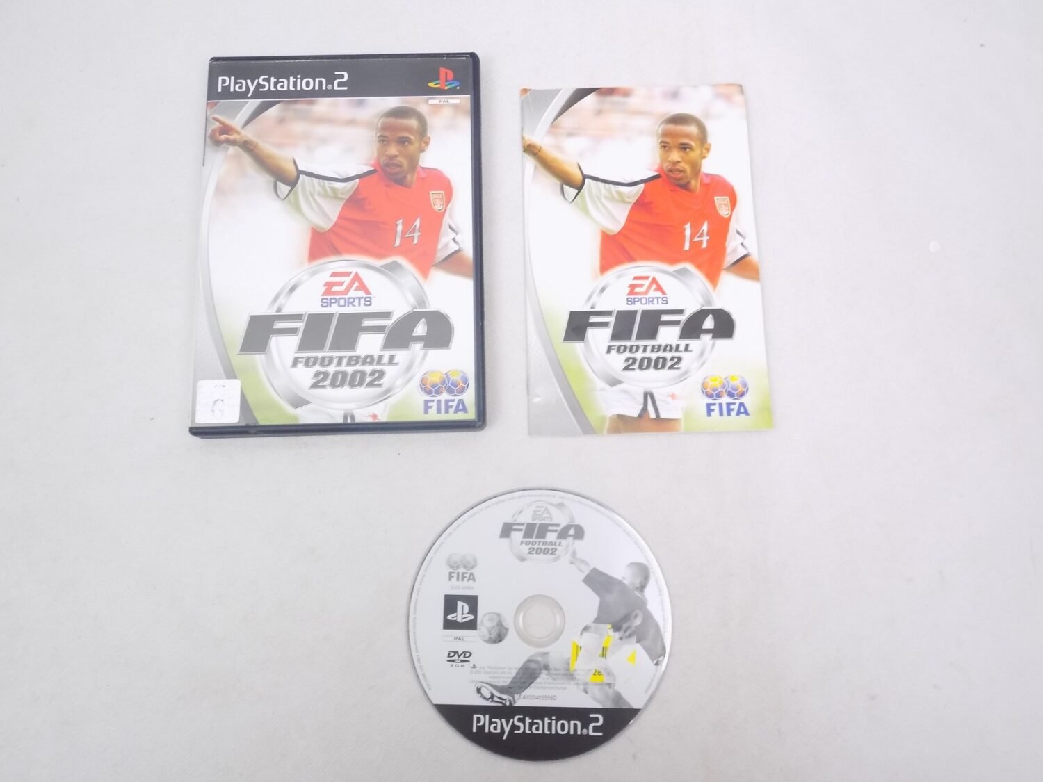 Mint Disc Playstation 2 Ps2 EA Sports Fifa Football 2002 - Inc Manual ...