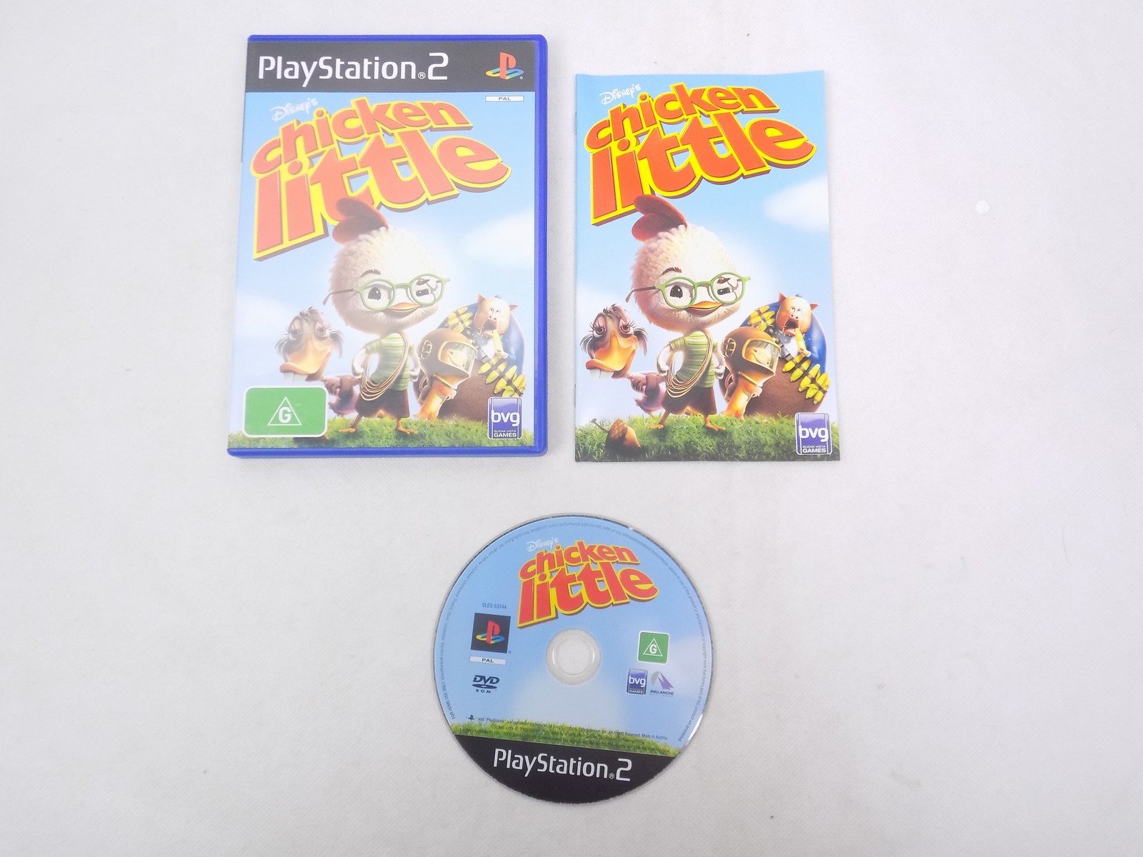 Mint Disc Playstation 2 Ps2 Chicken Little - Inc Manual - Starboard Games