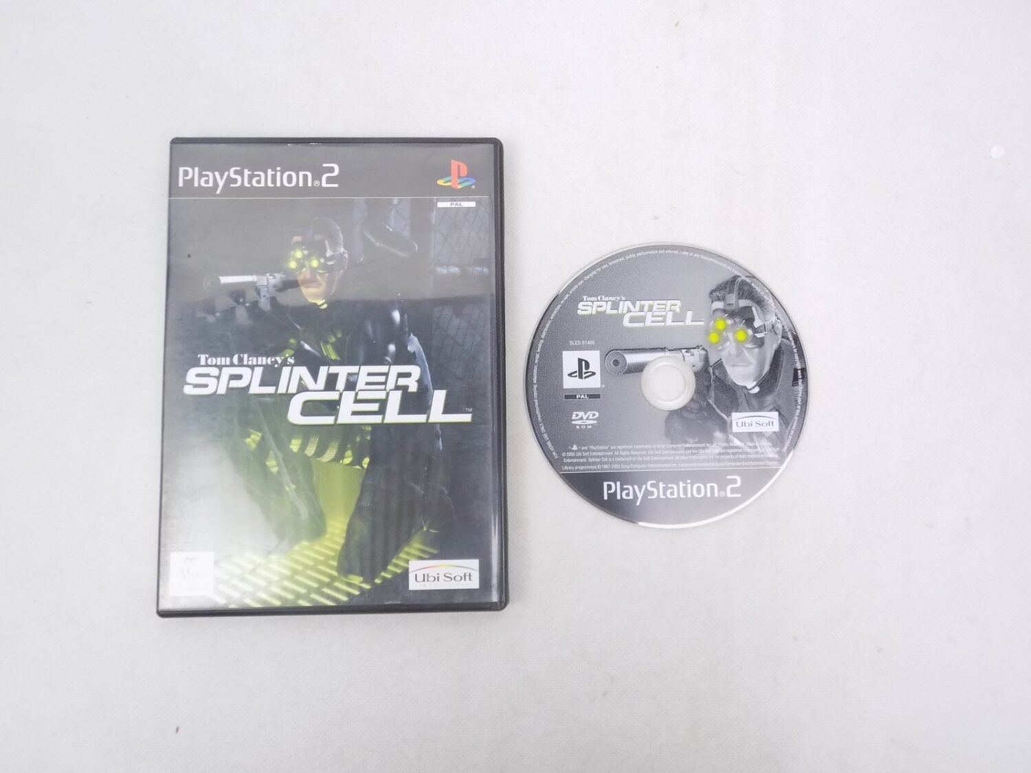 Mint Disc Playstation 2 Ps2 Tom Clancy's Splinter Cell - No Manual Free ...