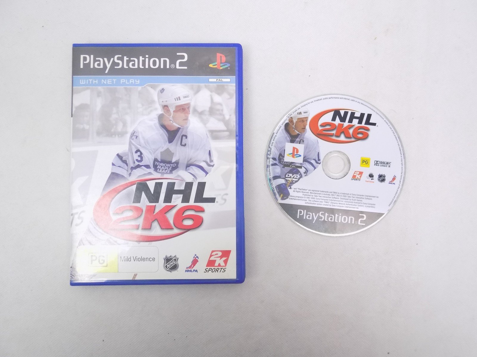 Mint Disc Playstation 2 Ps2 NHL 2K6 - No Manual - Starboard Games