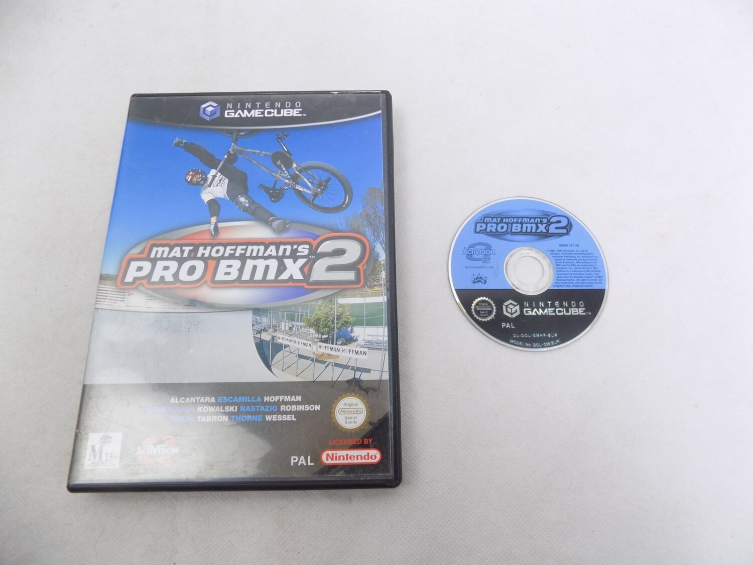 Mint Disc Nintendo Gamecube Mat Hoffman's Pro BMX 2 - No Manual ...