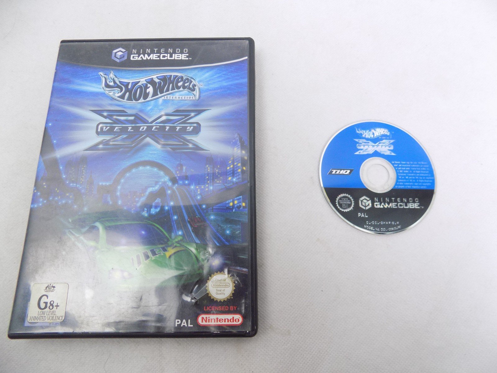 Mint Disc Nintendo Gamecube Hot Wheel Velocity X - No Manual ...