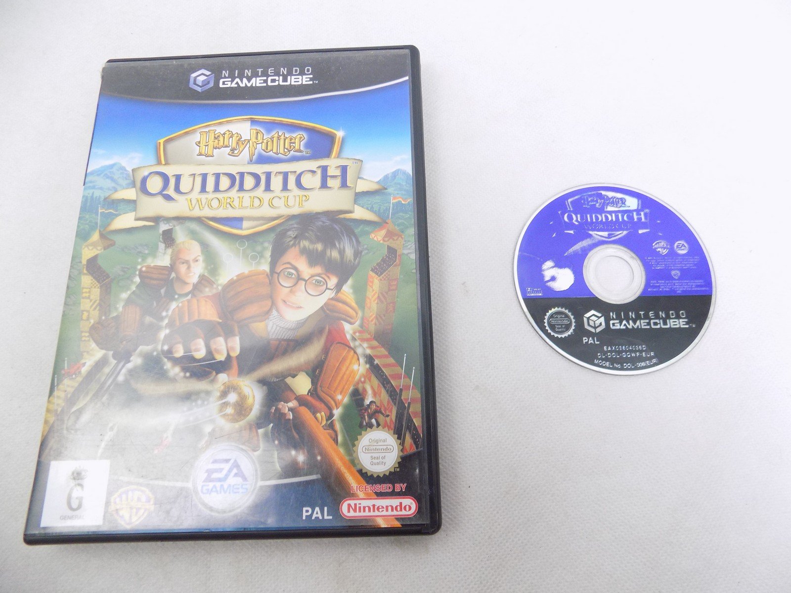 Mint Disc Nintendo Gamecube Harry Potter Quidditch World Cup - No ...