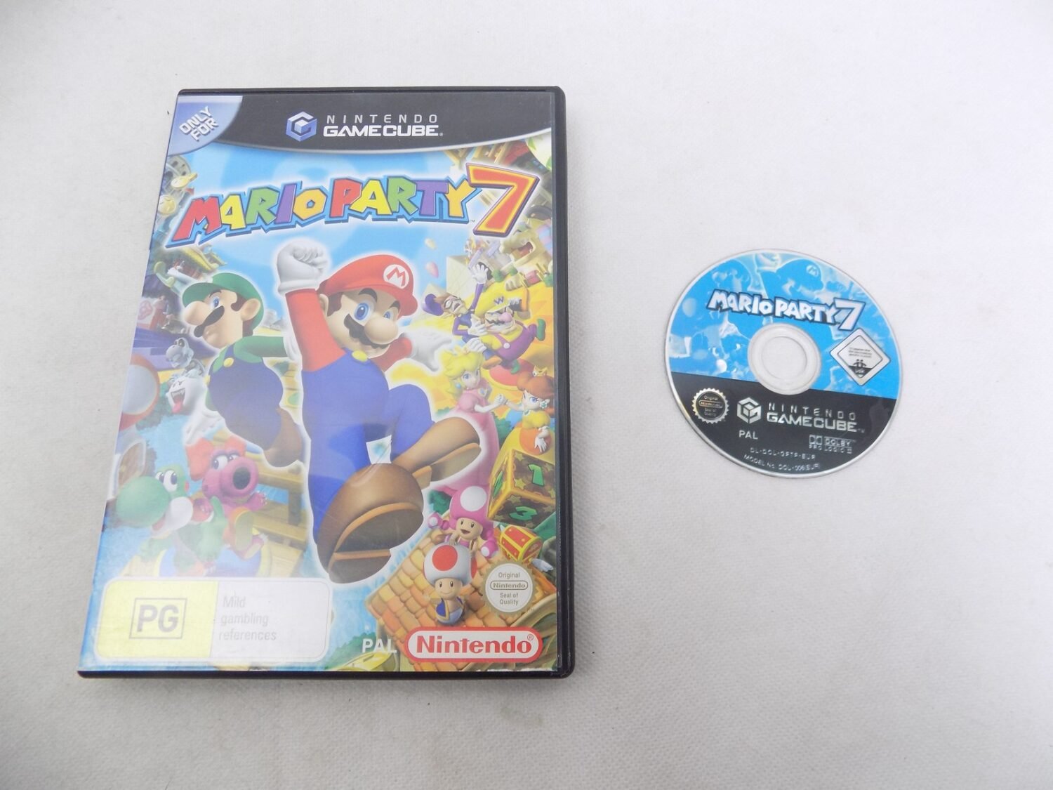 Mint Disc Nintendo Gamecube Mario Party 7 - No Manual - Starboard Games