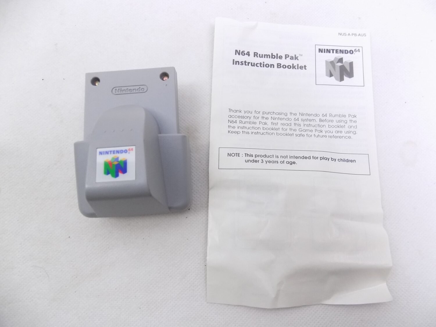 Boxed Nintendo 64 N64 Rumble Pak /2 - Chit Club