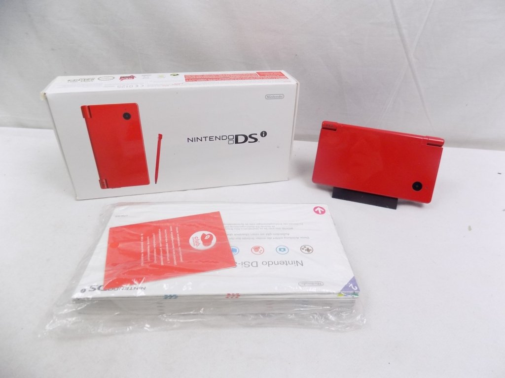 Boxed Nintendo DSi Red Handheld Console + Charger - Starboard Games