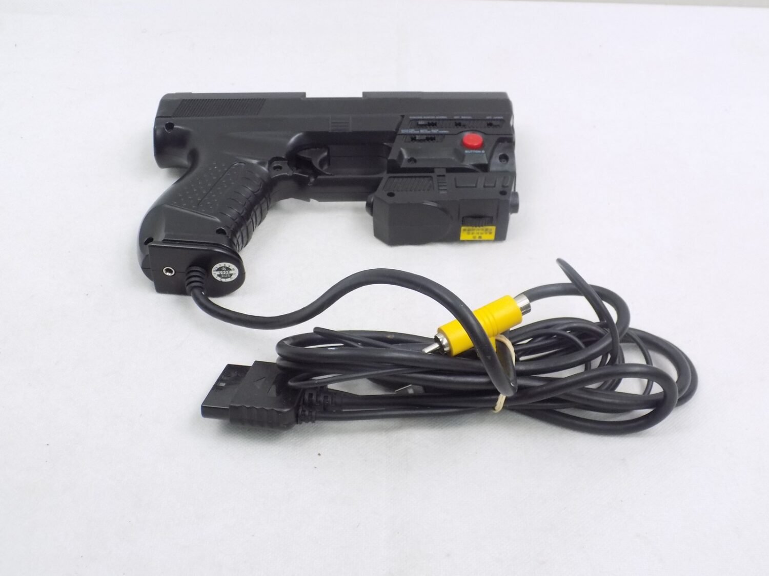 Playstation 1 PS1 Black GunCon Gun Controller - Starboard Games