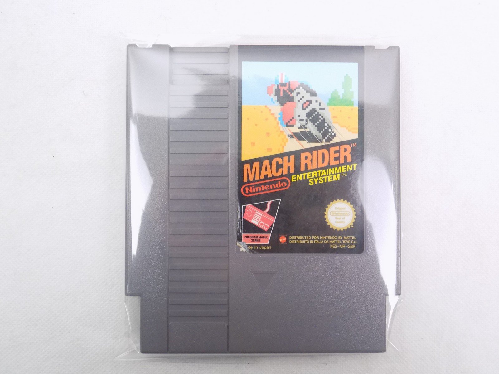 Nintendo Entertainment System NES Mach Rider Like New - PAL - Grade B ...