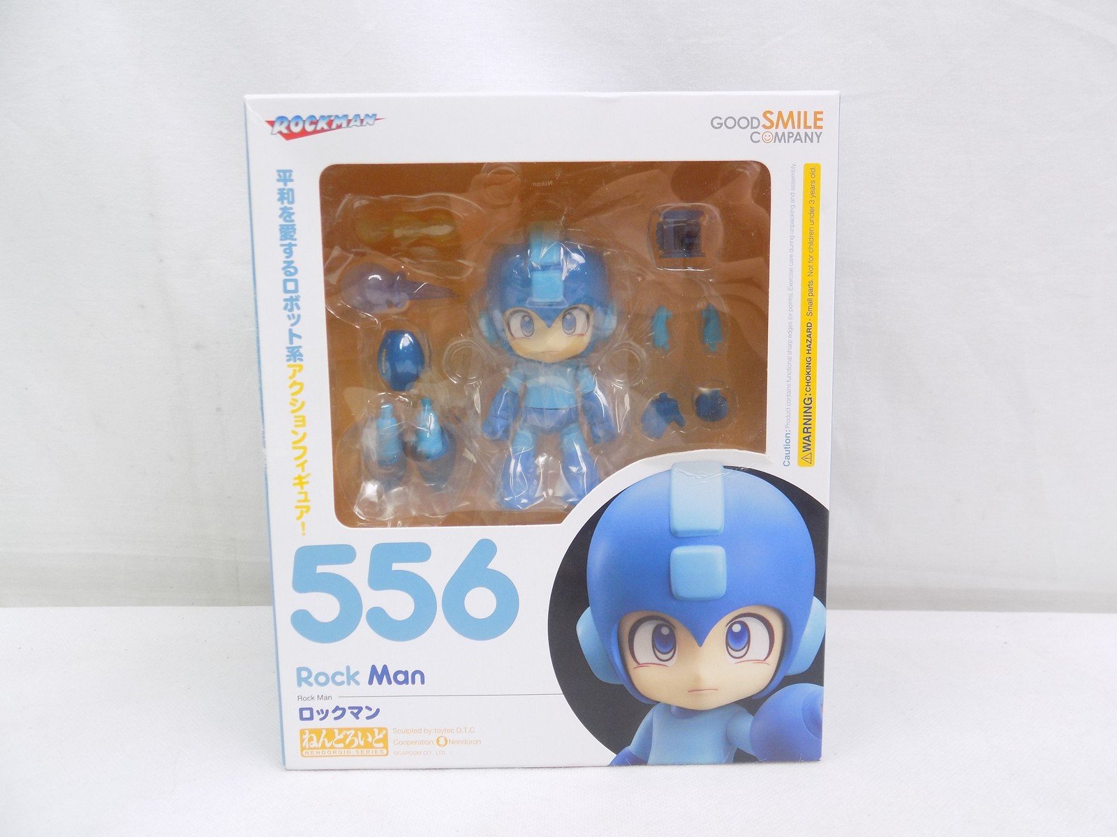 Brand New No. 556 Rock Man / Mega Man Nenodroid Good Smile Company ...