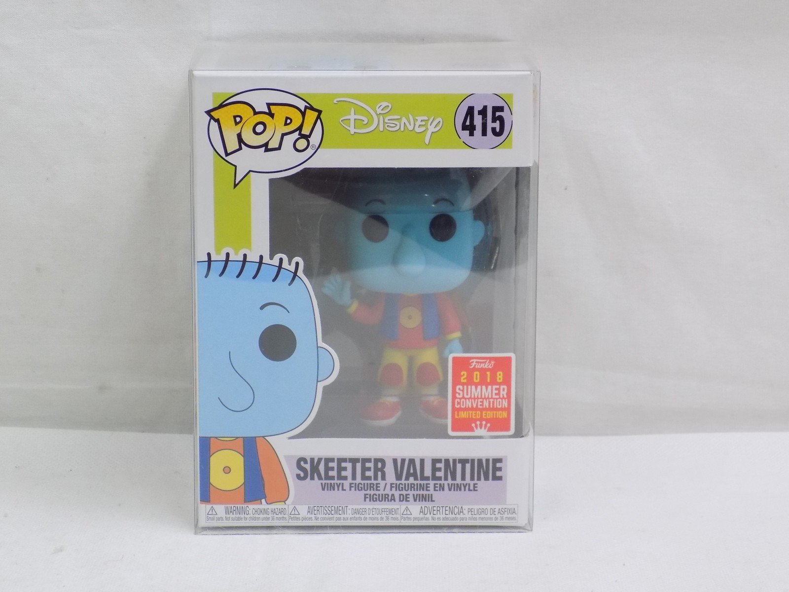 Brand New Funko Pop Disney Skeeter Valentine 415 Vinyl Figure ...