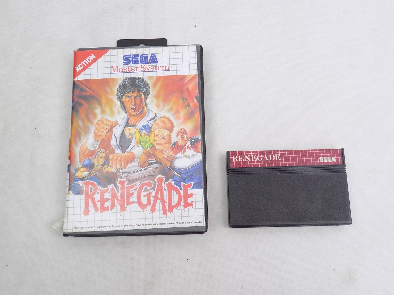 Boxed Sega Master System Renegade - No Manual Free Postage - Starboard ...
