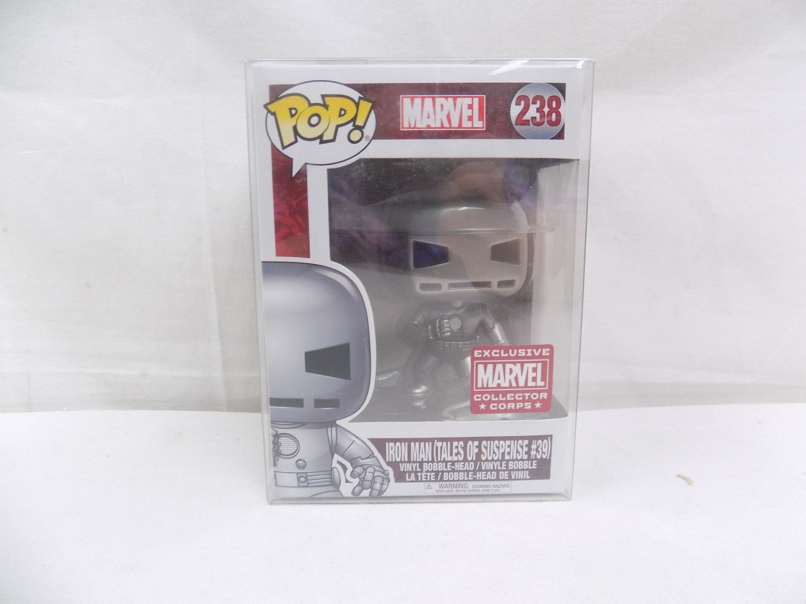 Brand New Funko Pop Marvel Iron Man (Tales of Suspense #39) 238 Vinyl ...
