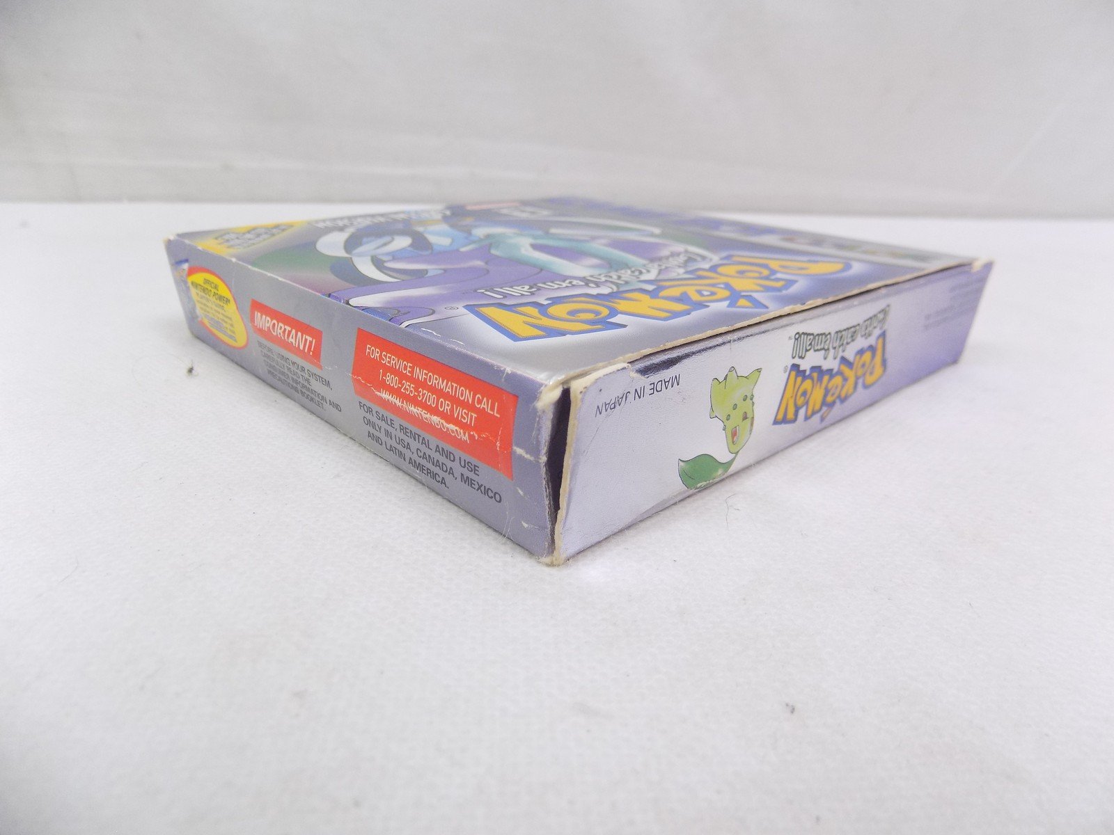 Boxed Gameboy Color Game Boy GBC Pokemon Crystal Version + Manual ...