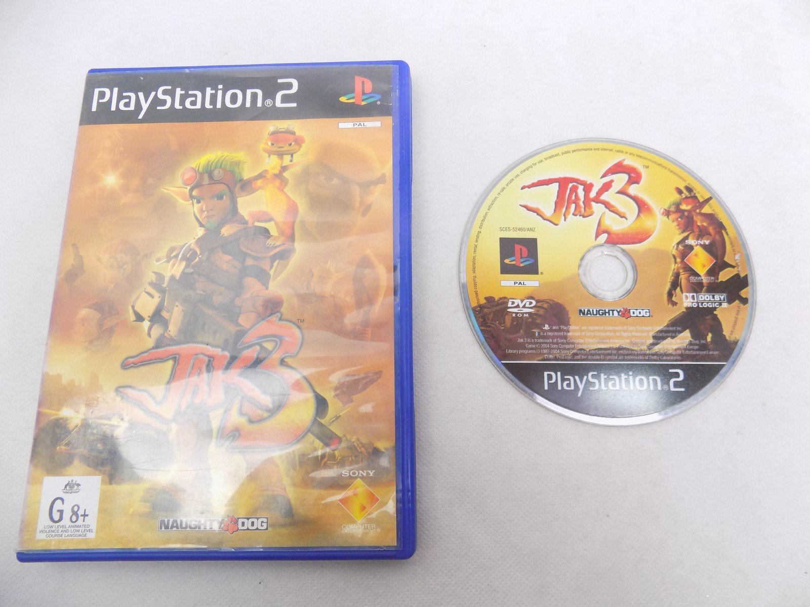 Mint Disc Playstation 2 Ps2 Jak 3 III - No Manual - Starboard Games