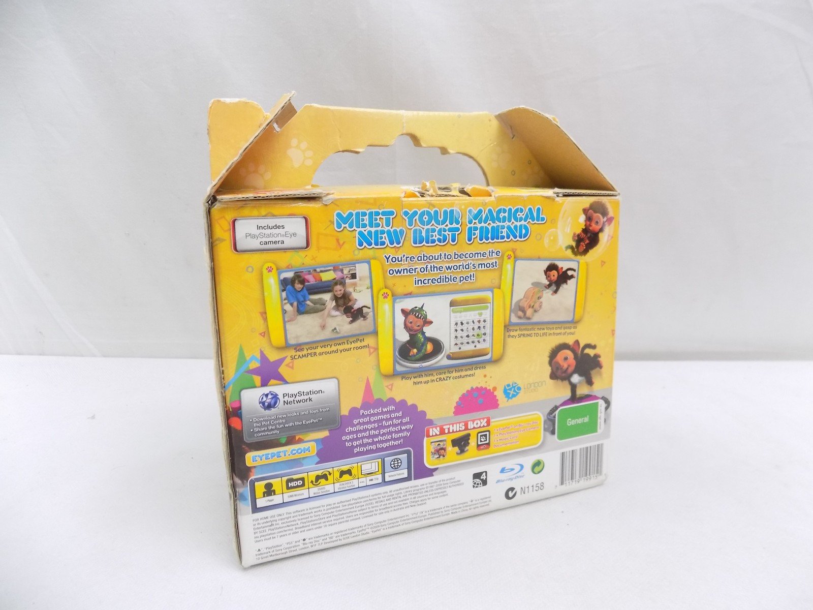Boxed Playstation 3 PS3 Eye Pet with Camera - Starboard Games