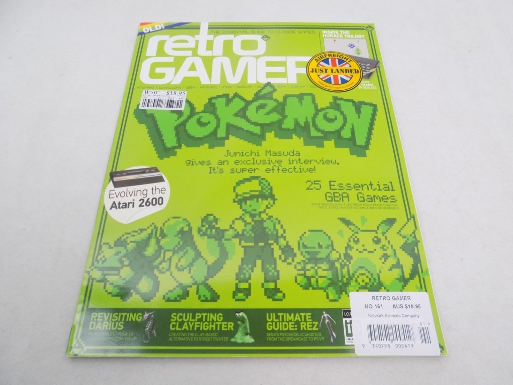 Retro Gamer Magazine Pokemon #161 Guide Book - Starboard Games