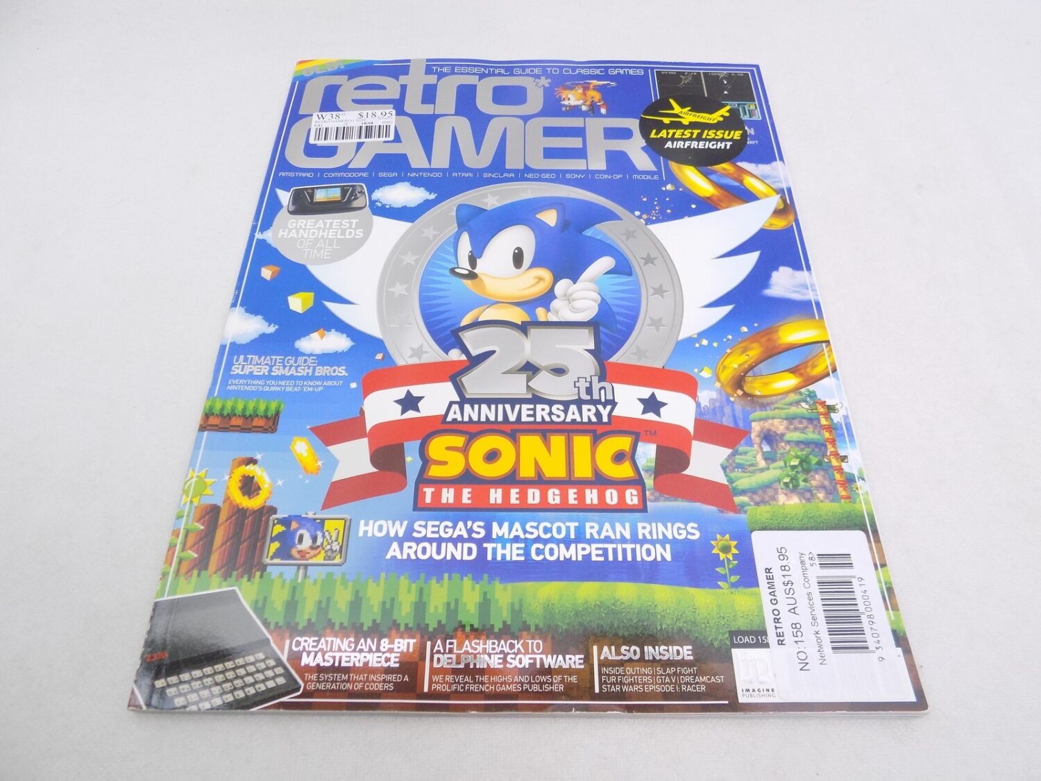 Retro Gamer Magazine #158 Sonic the Hedgehog - Starboard Games