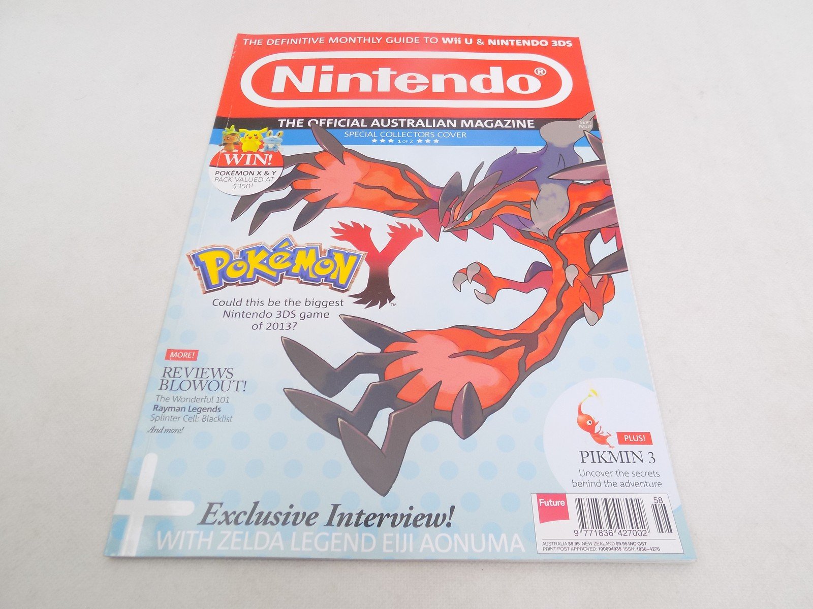 Official Nintendo Magazine Pokemon Y September Issue - Starboard Games