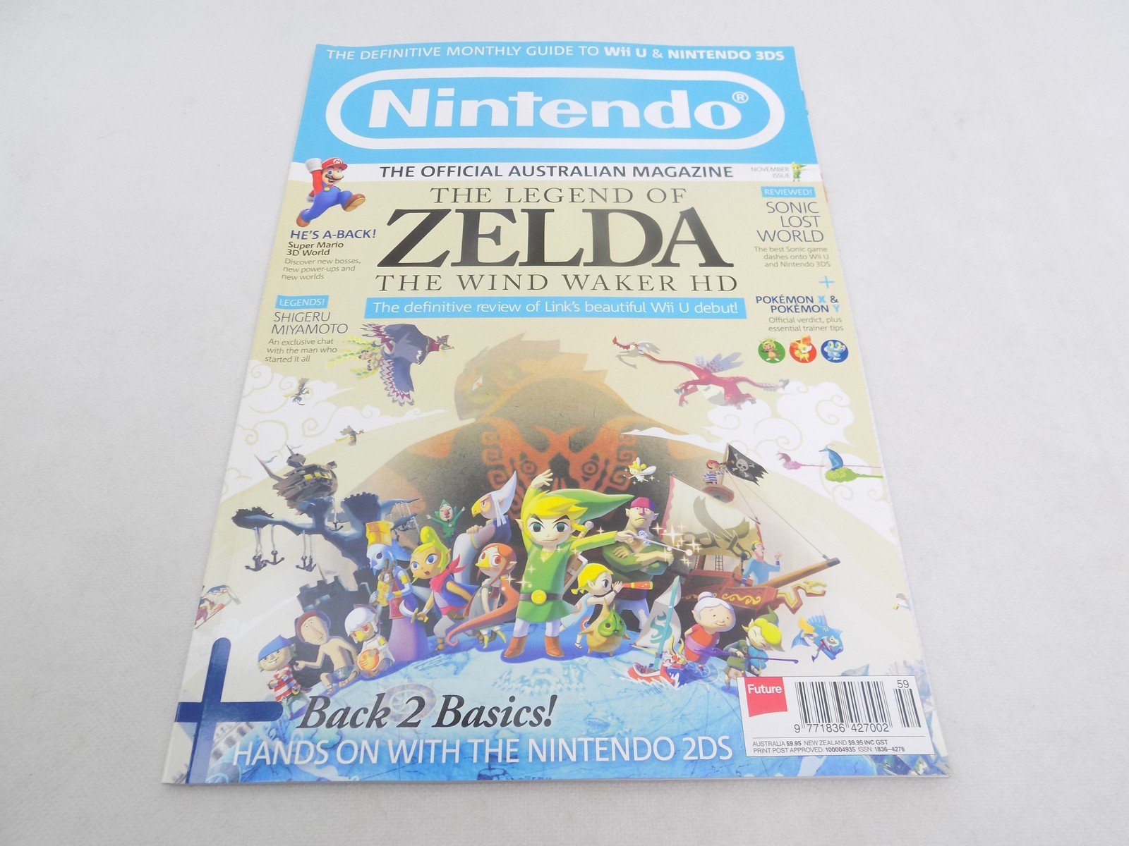 Official Nintendo Magazine The Legend of Zelda Wind Waker HD Novemeber ...