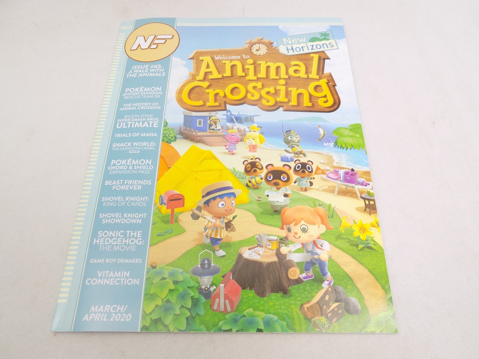 Official Nintendo Force NF Magazine Welcome to Animal Crossing Issue ...