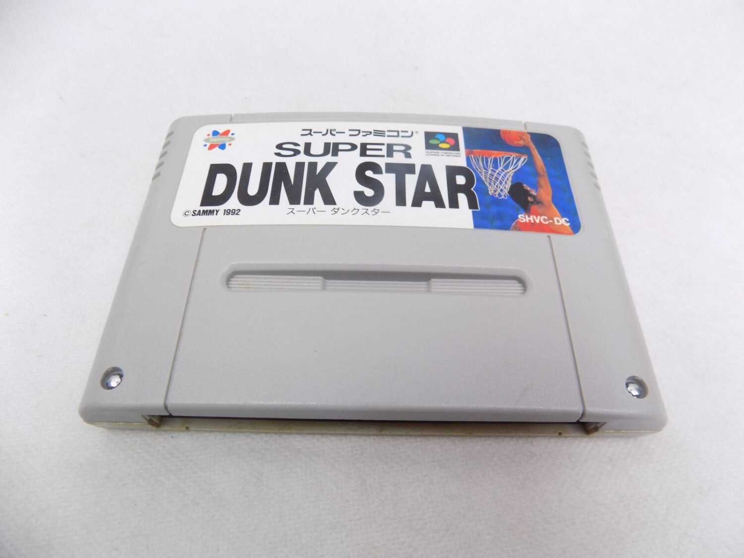 Like New Nintendo Super Famicom SNES Cart Super Dunk Star SHVC Japan ...