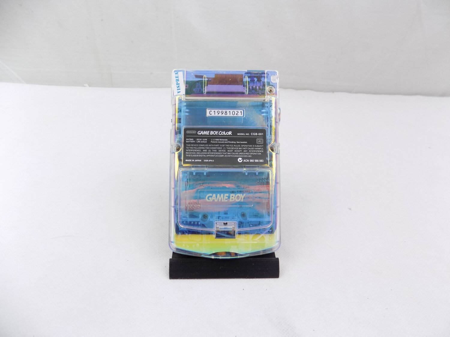 Nintendo Game Boy Color Prism IPS Screen Mod Handheld Console ...