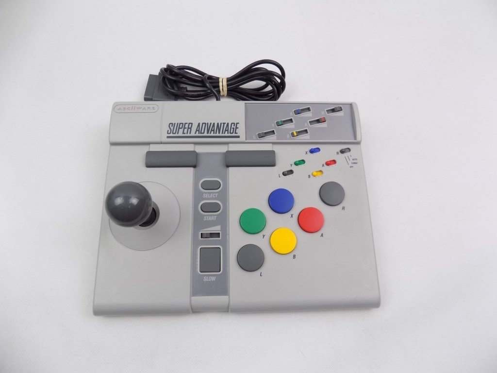 Super Nintendo SNES Asciiware Super Advantage Arcade Joystick ...