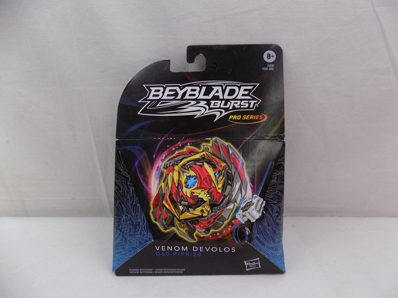 Brand New Sealed Beyblade Burst Pro Series Venom Devolos D60-P/PR-20 ...