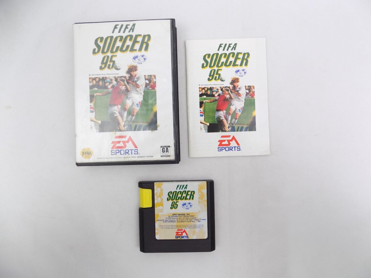 Boxed Sega Mega Drive / Genesis Fifa Soccer 95 - Inc Manual - Starboard ...
