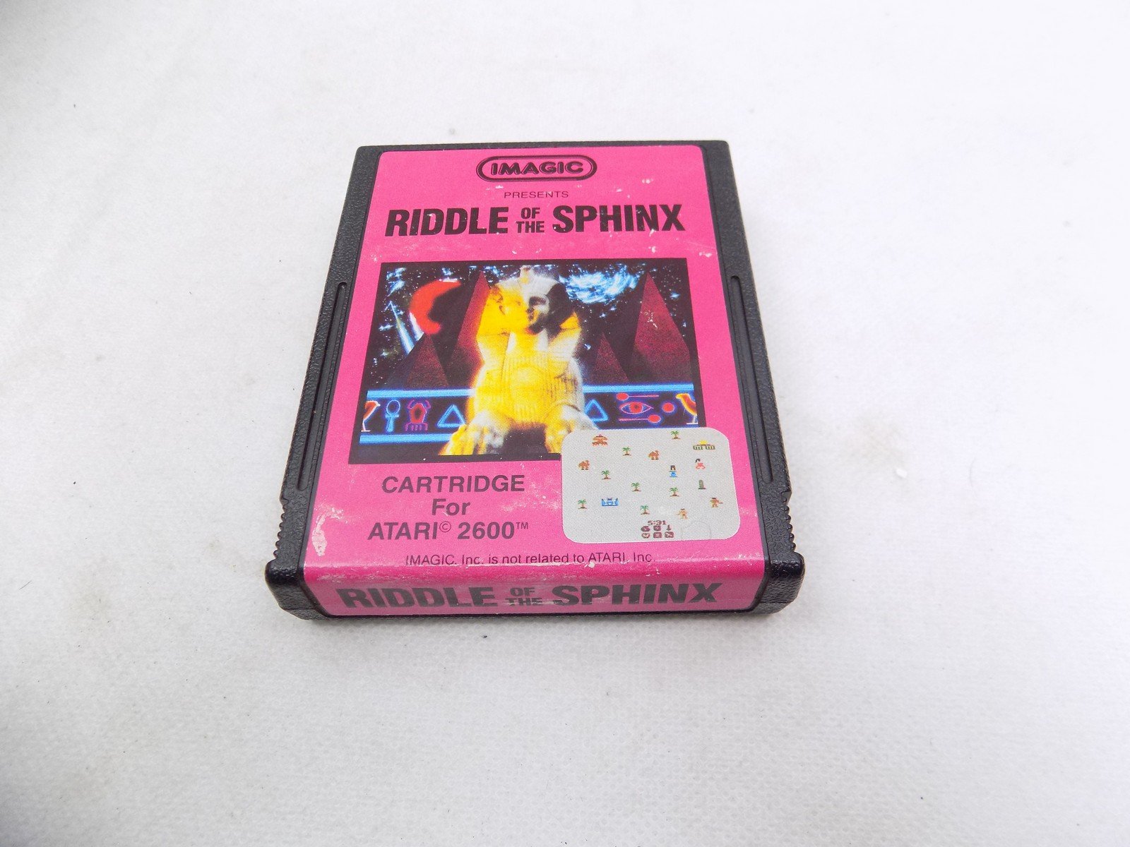 Atari 2600 Riddle of the Sphinx Cart Only - Starboard Games