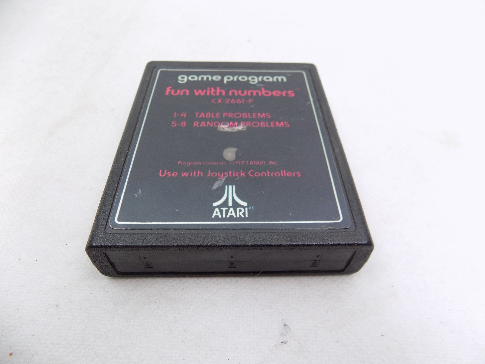 Atari 2600 Fun with Numbers Cart Only - Starboard Games