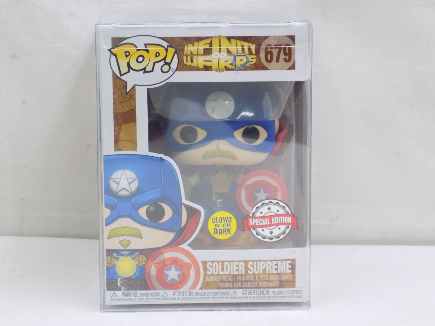 Brand New Funko Pop Infinity Warps Soldier Supreme 679 Special Edition ...