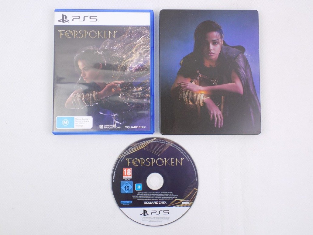 Mint Disc Playstation 5 Ps5 Forspoken + Steelbook - Starboard Games