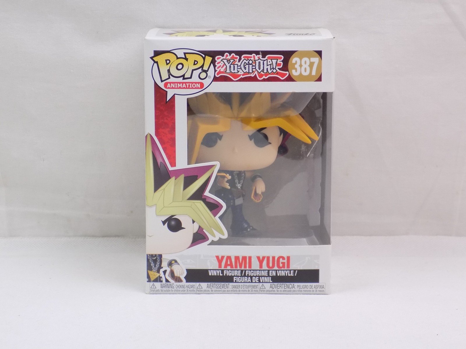 Sunfaded Funko Yu-Gi-Oh! Yami Yugi 387 Pop Figure - Starboard Games