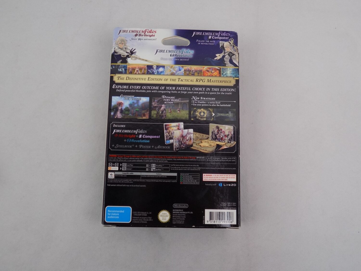 Like New Nintendo 2DS / 3DS Fire Emblem Fates Limited Edition ...